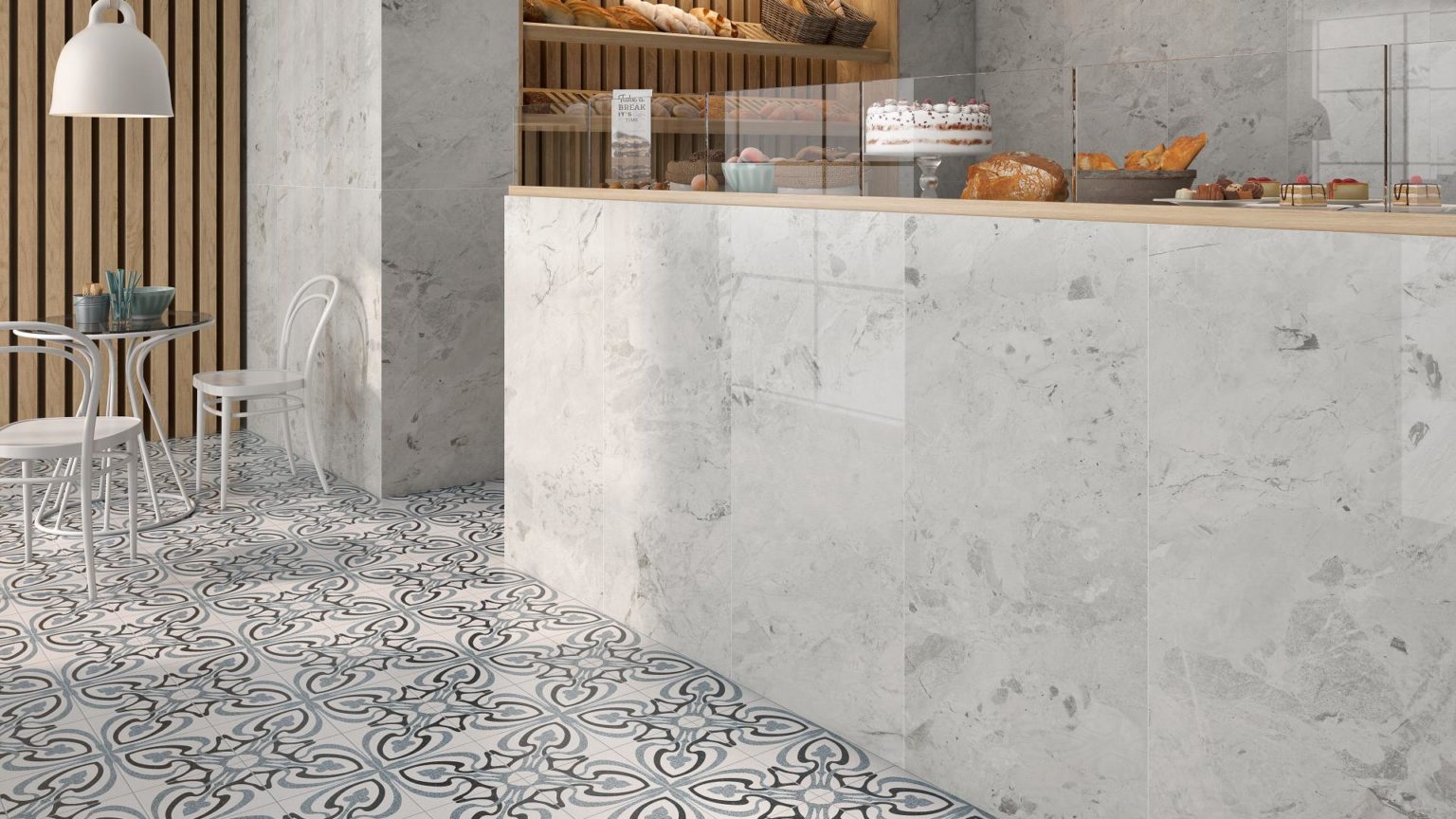 SANTORO BLANCO GLOSSY 24"X48"