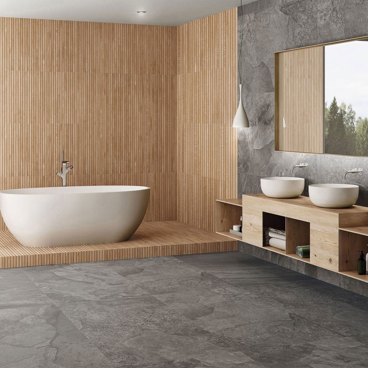 ARTWOOD RIBBON BLACK 24"X48"