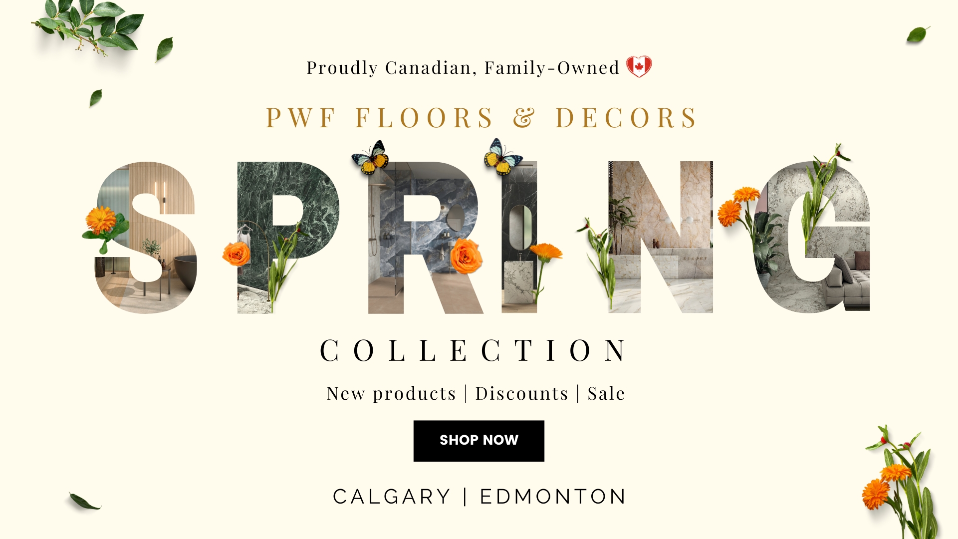 PWF Floor & Decors - Tiles, Carpet, Hardwood,Flooring in edmonton